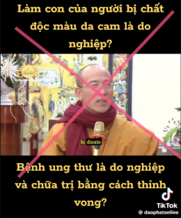 Venerable Thich Truc Thai Minh: Being the son of a father infected with ...