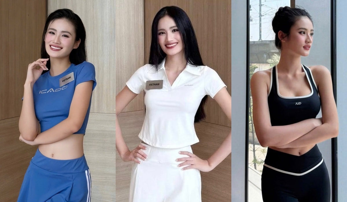 Miss World 2025: Sportswear helps Miss Ý Nhi show off her physical ...
