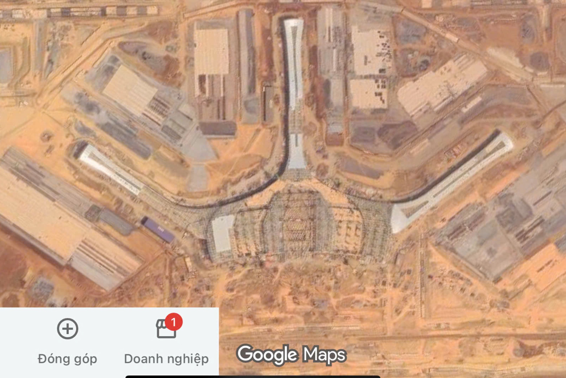 Imagem de flor de lótus gigante revelada no Google Maps