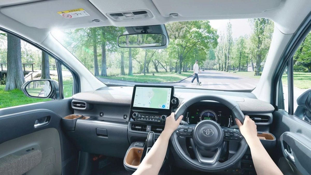 Toyota unveils new minivan that can transform into a living room ...