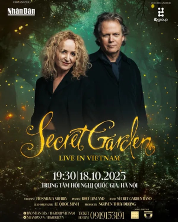 Secret Garden to stun Hanoi with soulful tunes for first time this October