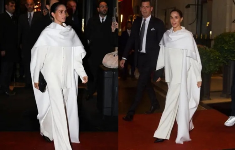 Meghan Markle attracts attention when appearing for the first time at ...