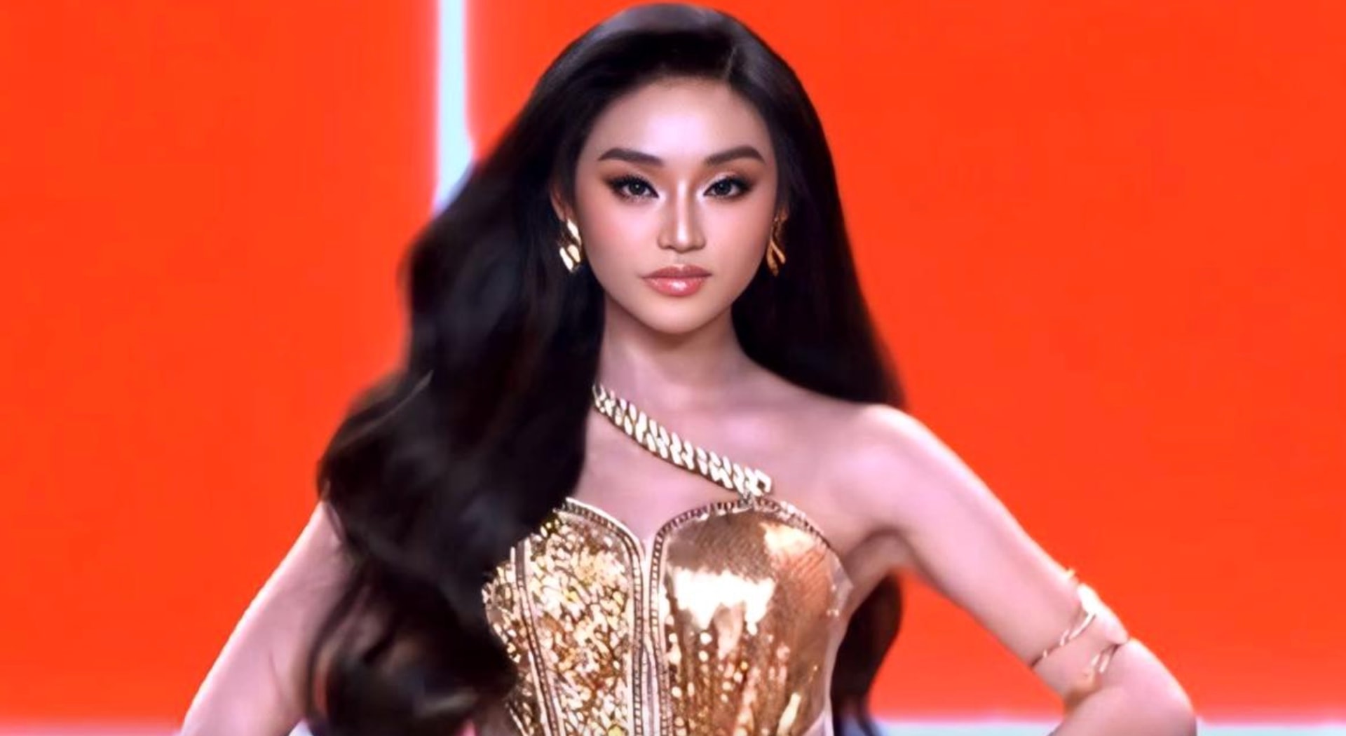 Yen Nhi missed the top 20 of Miss Grand International 2025