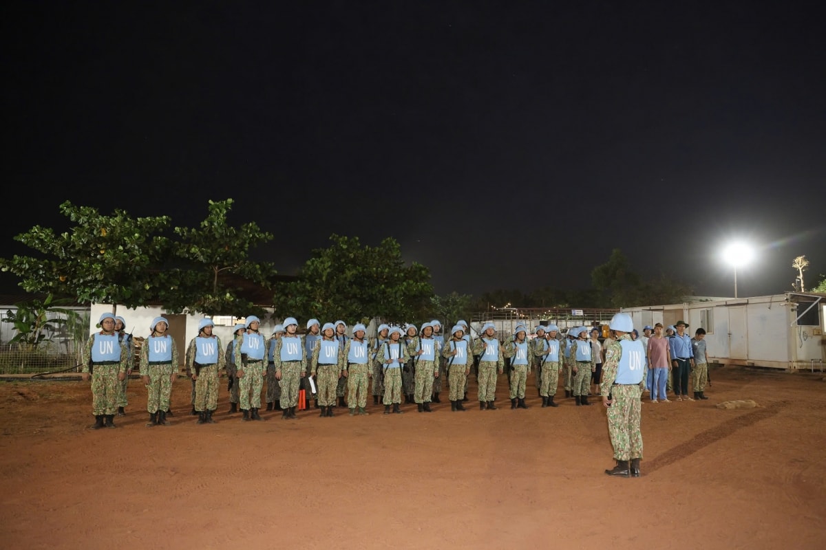 Lính Mũ nồi xanh Việt Nam nâng cao khả năng sẵn sàng chiến đấu tại Nam Sudan