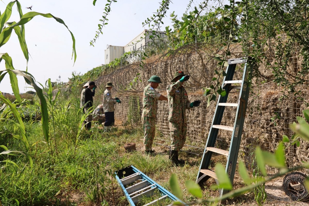 Lính Mũ nồi xanh Việt Nam nâng cao khả năng sẵn sàng chiến đấu tại Nam Sudan