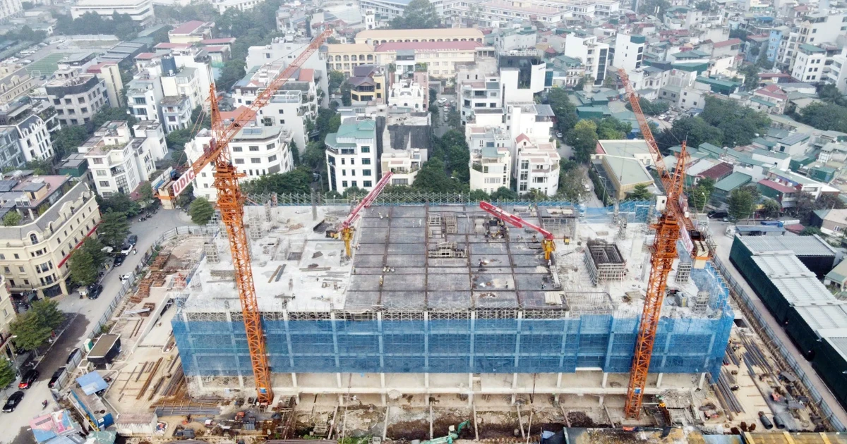 Visão detalhada de projetos habitacionais sociais "em alta" em Hanói.