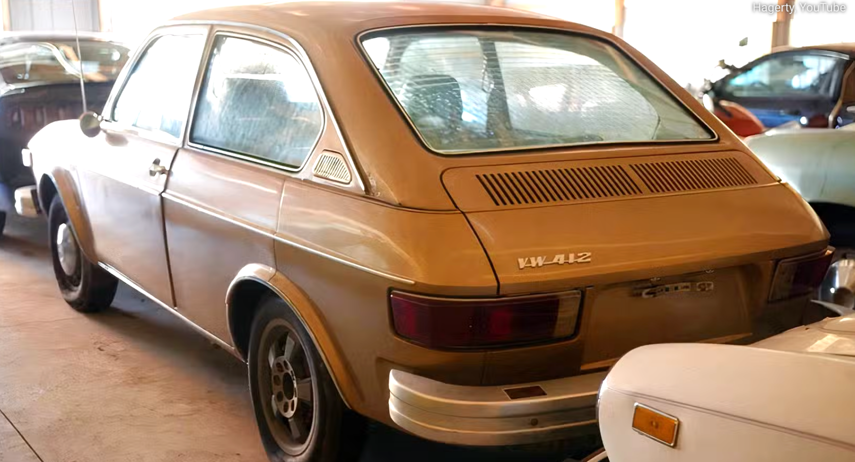 Inheriting a collection of dusty classic cars stored in a warehouse ...