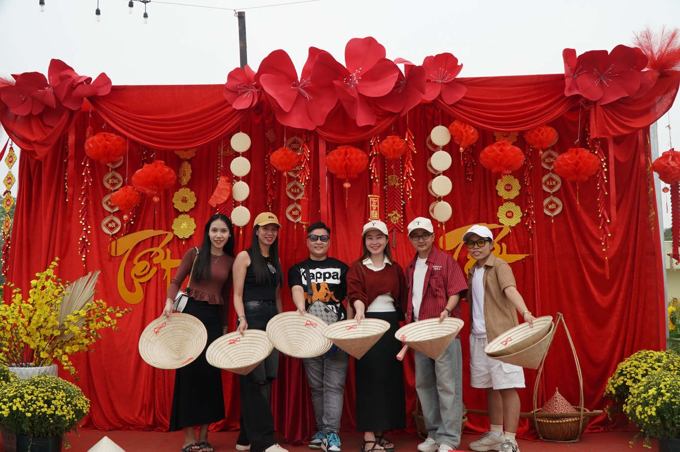 Ladang bunga musim semi di Kota Ho Chi Minh
