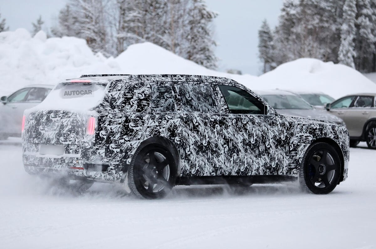 Rolls-Royce unveils its all-new electric SUV.