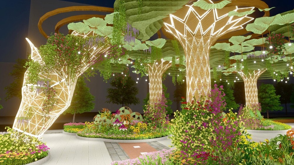 The Nguyen Hue Flower Street for Tet Binh Ngo 2026 will be held for the ...